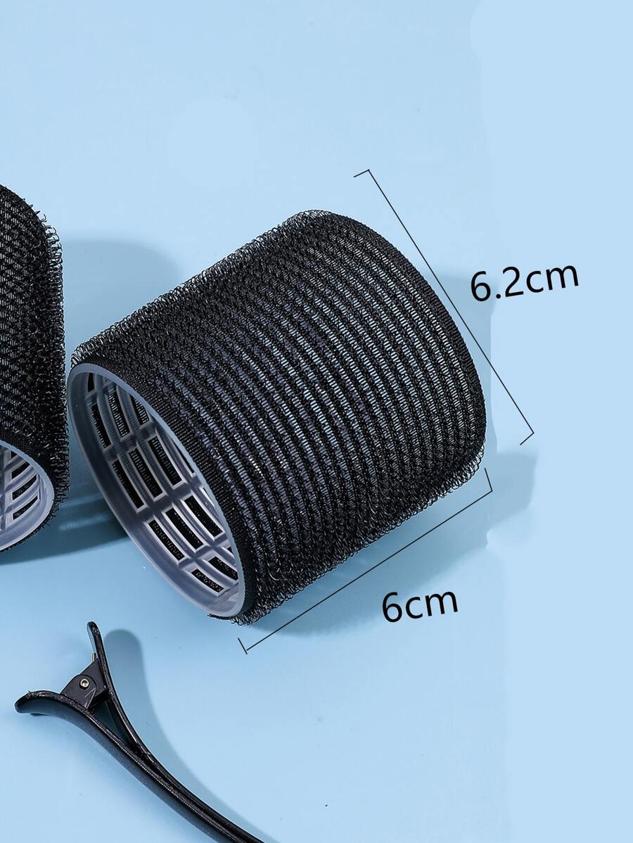 Curling Kit Including 2pcs 6cm Curling Tubes And 2pcs Sectioning Clips ...