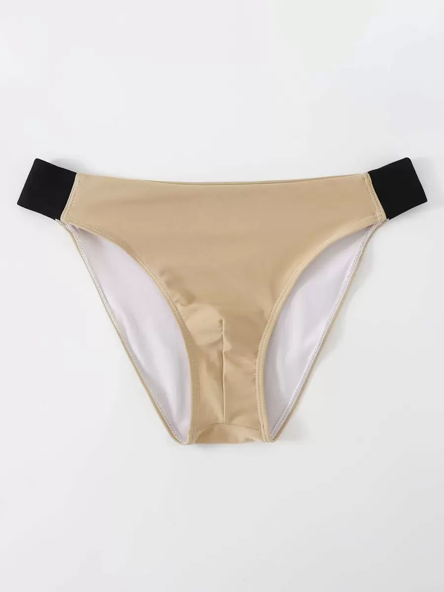 Manfinity Men Contrast Panel Swim Brief | SHEIN USA