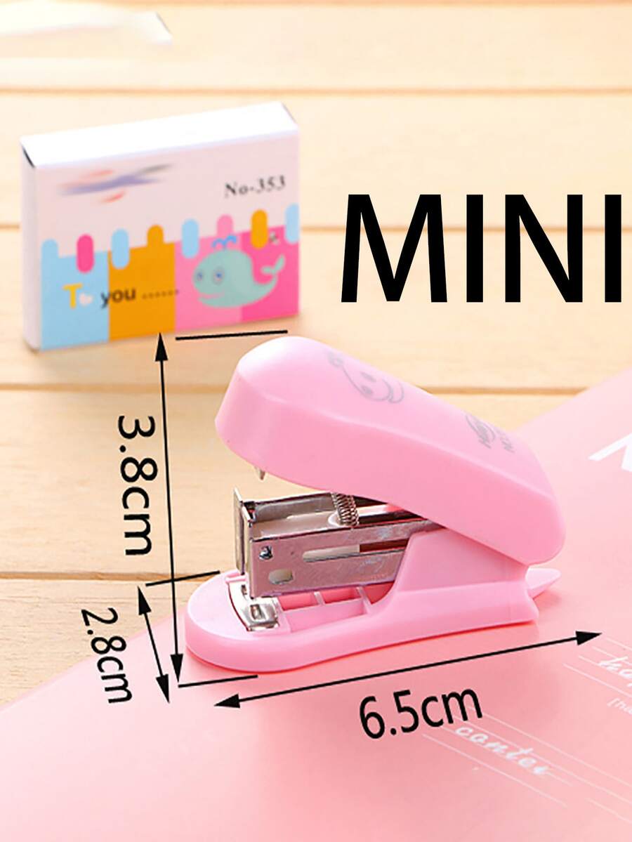 1pc Random Color Mini Stapler Set | SHEIN USA