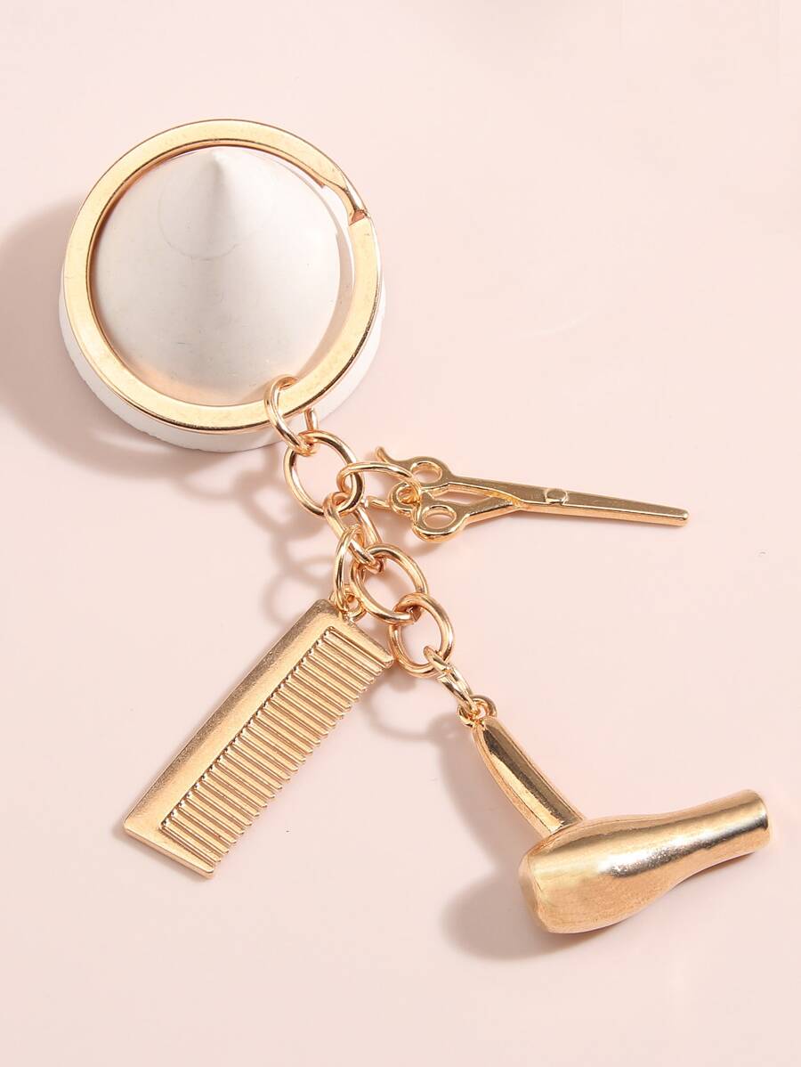 Street 3 In 1 Fashion Hairdresser Hair Dryer,Scissors,Comb Charm ...