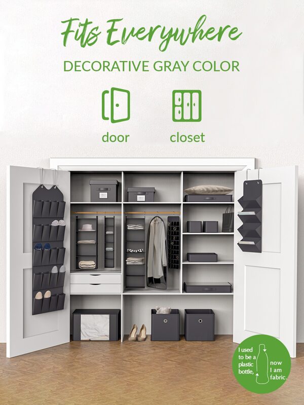 SHEIN Basic living 1pc Hanging Closet Storage Organizer 3 Size For Bag ...