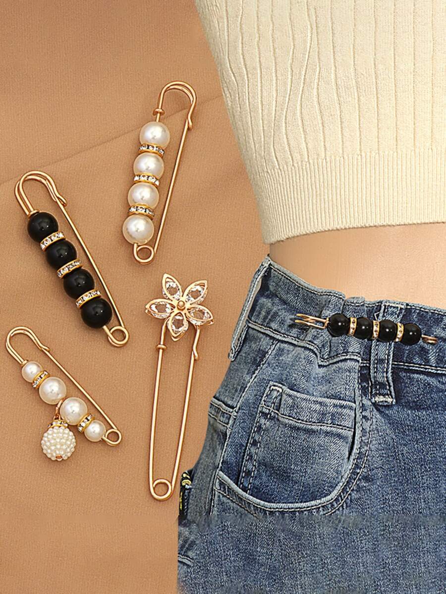 Gorgeous Faux Pearl Safety Pins- Add a Touch of Elegance to Any Outfit ...
