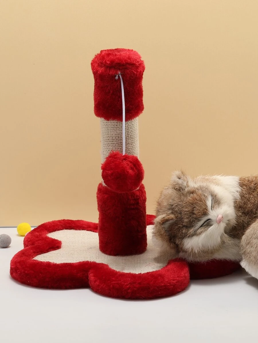 1pc Plush Cat Tree | SHEIN USA