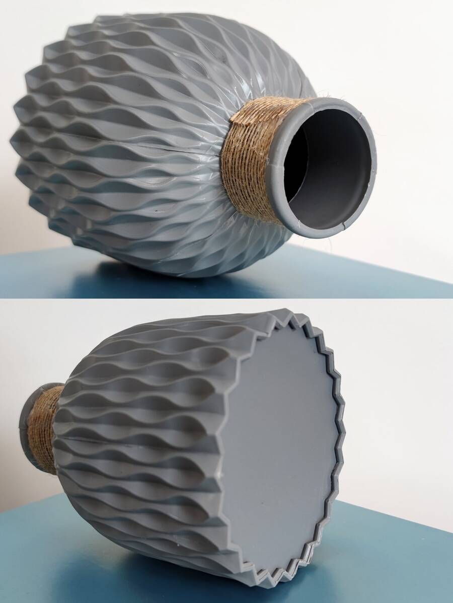 1pc Nordic Plastic Vase, Creative Modern Vases, Nordic Style Flower ...