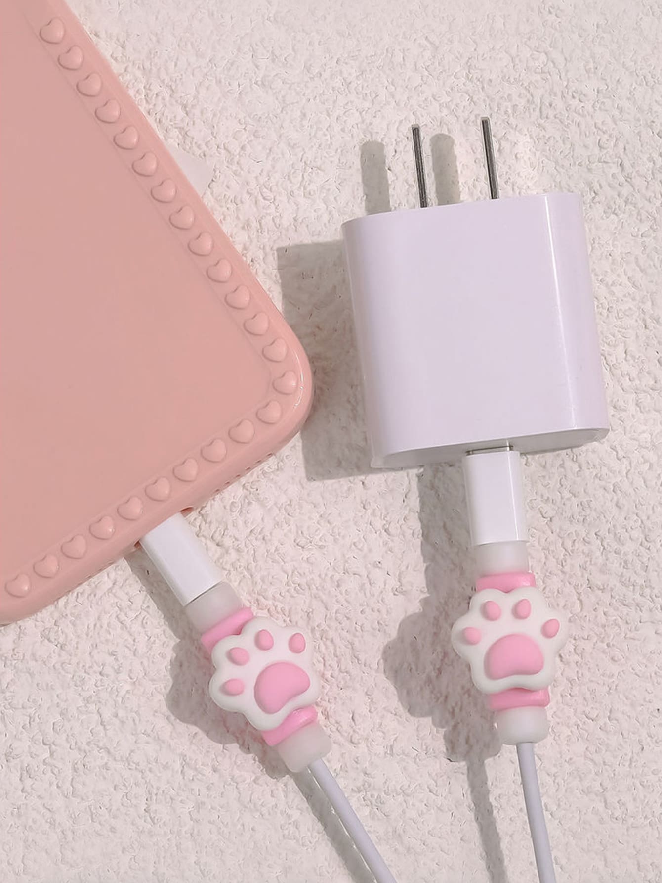 2pcs Paw Design Data Cable Protector | SHEIN USA