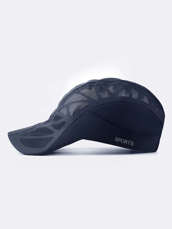 Men's Polyester Sunshade Sunscreen Peaked Cap Quick Dry Cap Beret ...