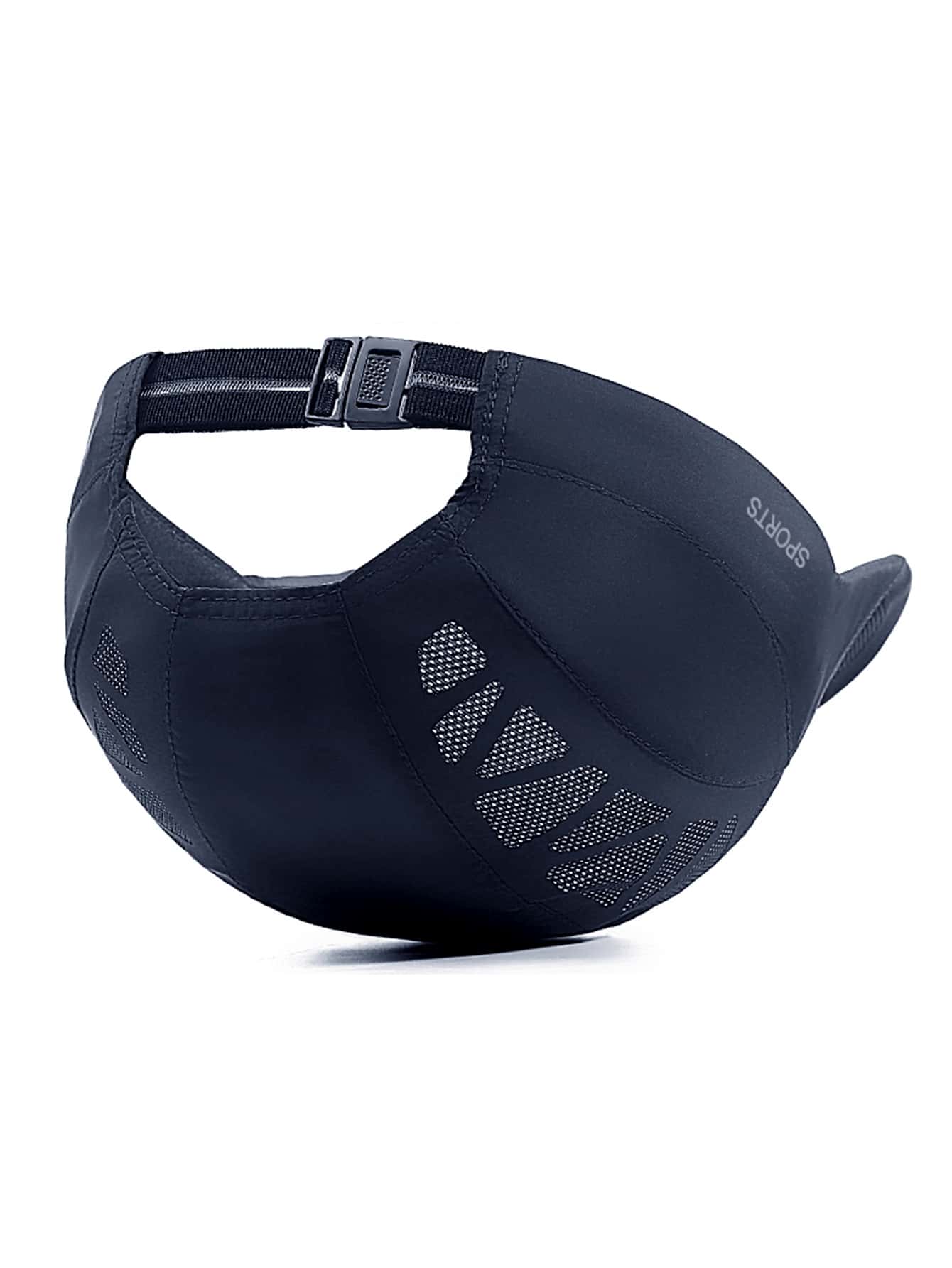 Men's Polyester Sunshade Sunscreen Peaked Cap Quick Dry Cap Beret ...