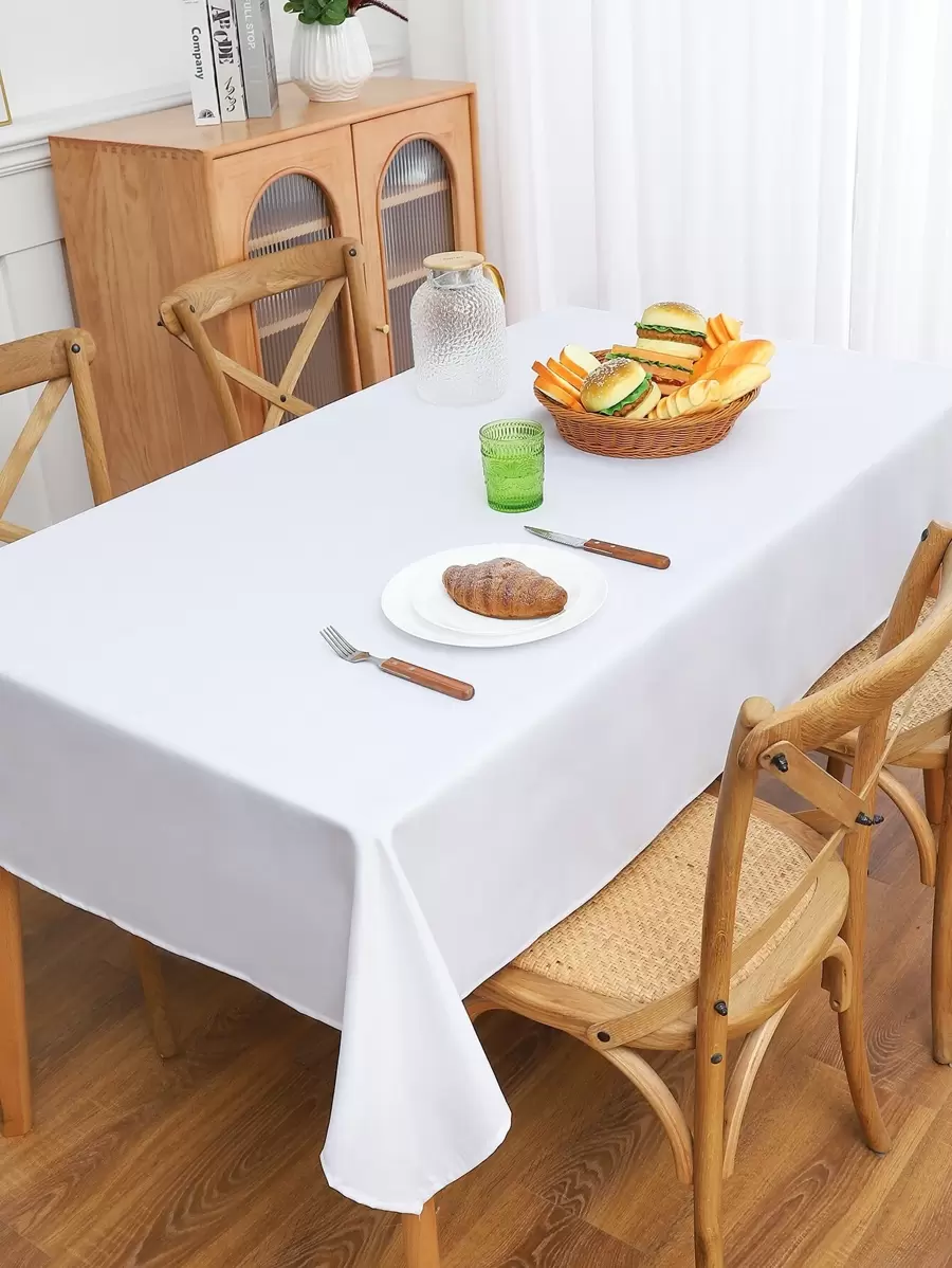 Minimalist Solid Tablecloth | SHEIN USA