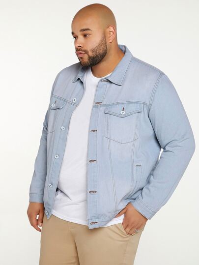 Men Denim Jackets, Shop Men Denim Jackets Online | SHEIN UK