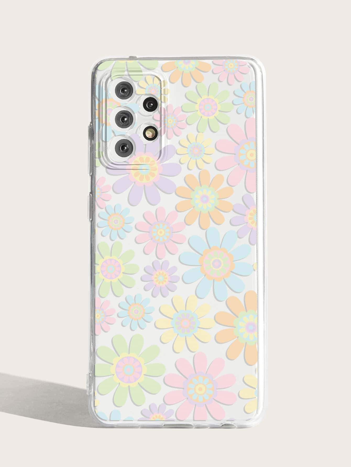 Flower Pattern Phone Case | SHEIN USA
