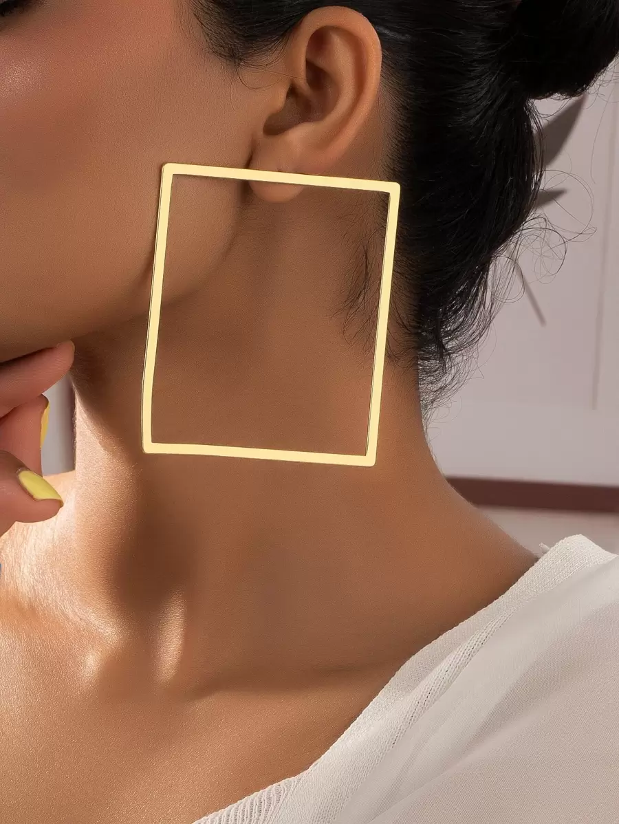 Square Stud Earrings | SHEIN USA