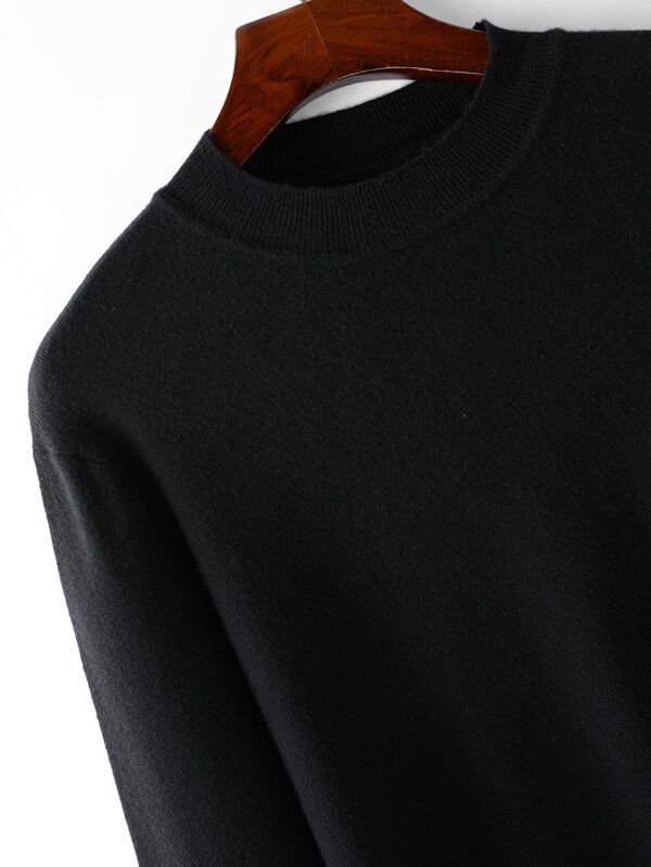 Manfinity Basics Men Solid Jumper | SHEIN UK