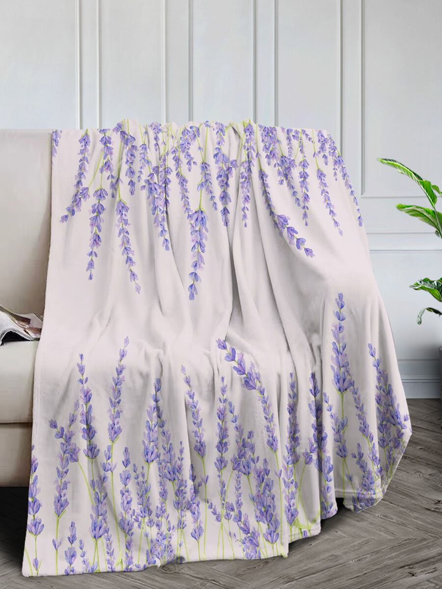 Floral Pattern Throw Blanket | SHEIN USA