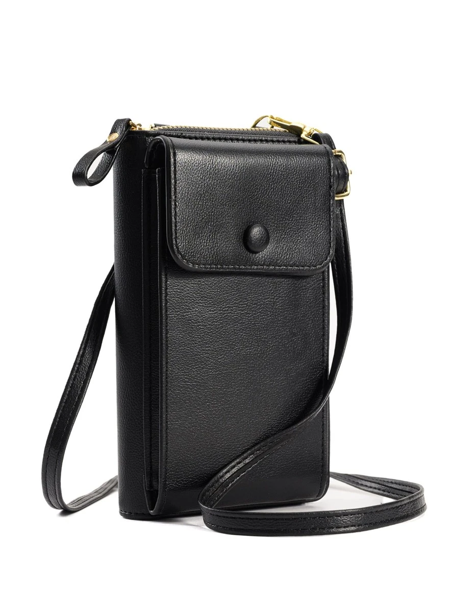 Snap Button Phone Wallet | SHEIN USA