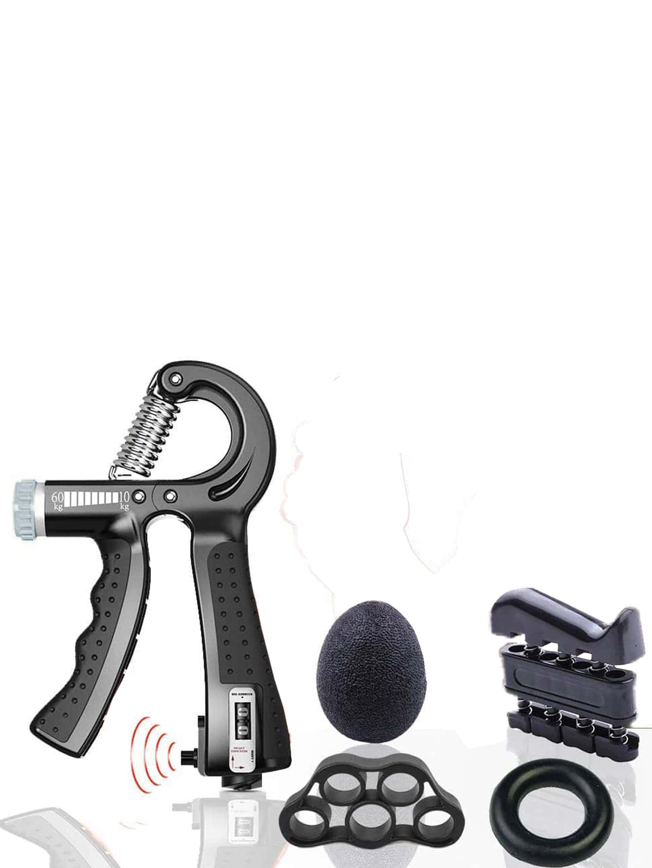 5pcs Spring Hand Gripper Set