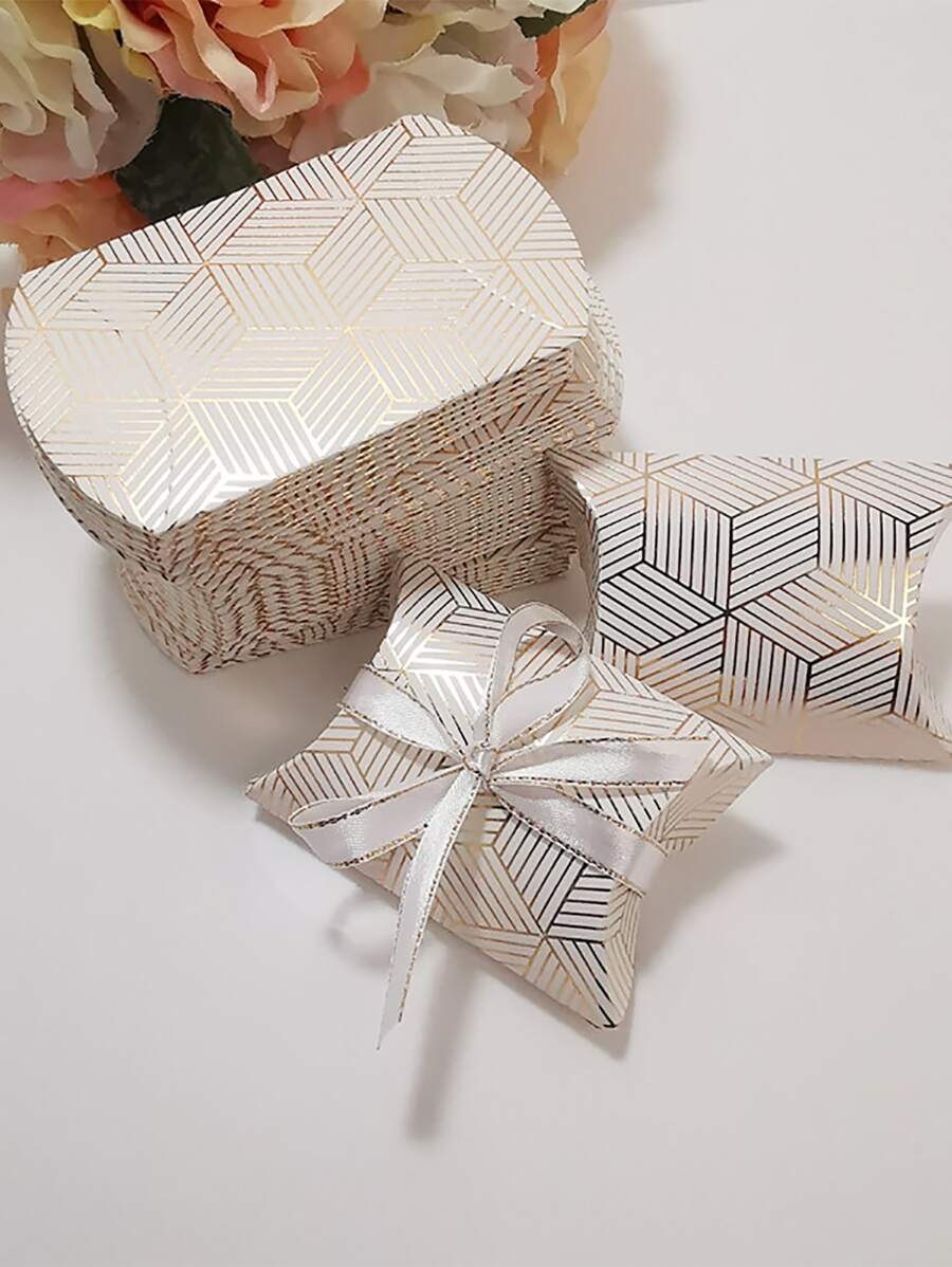 10pcs Geometric Pattern Gift Box | SHEIN USA