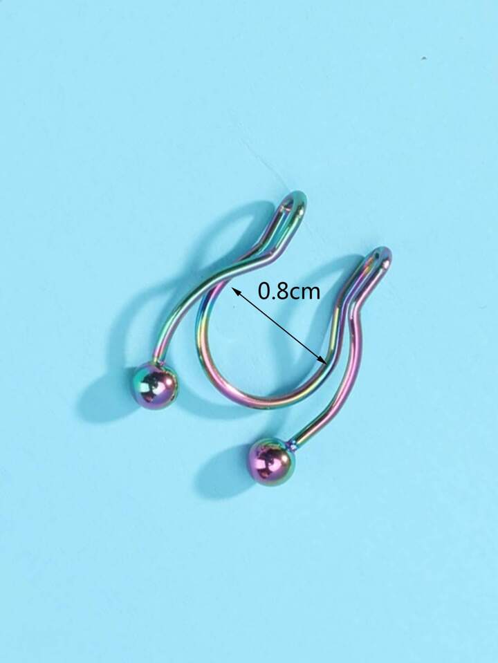 Our Holographic Ball Decor Nose Ring is such a vibe ROMWE