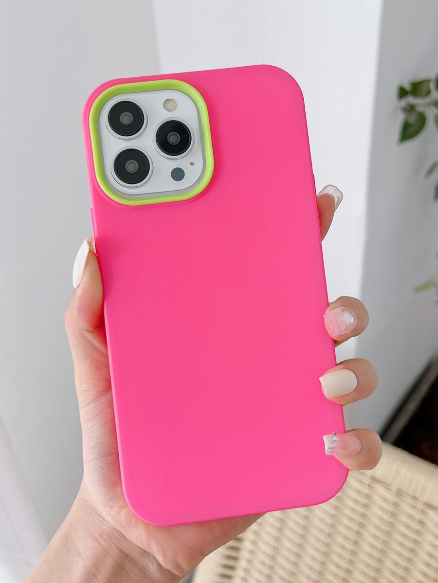 Color Block Phone Case | SHEIN EUR
