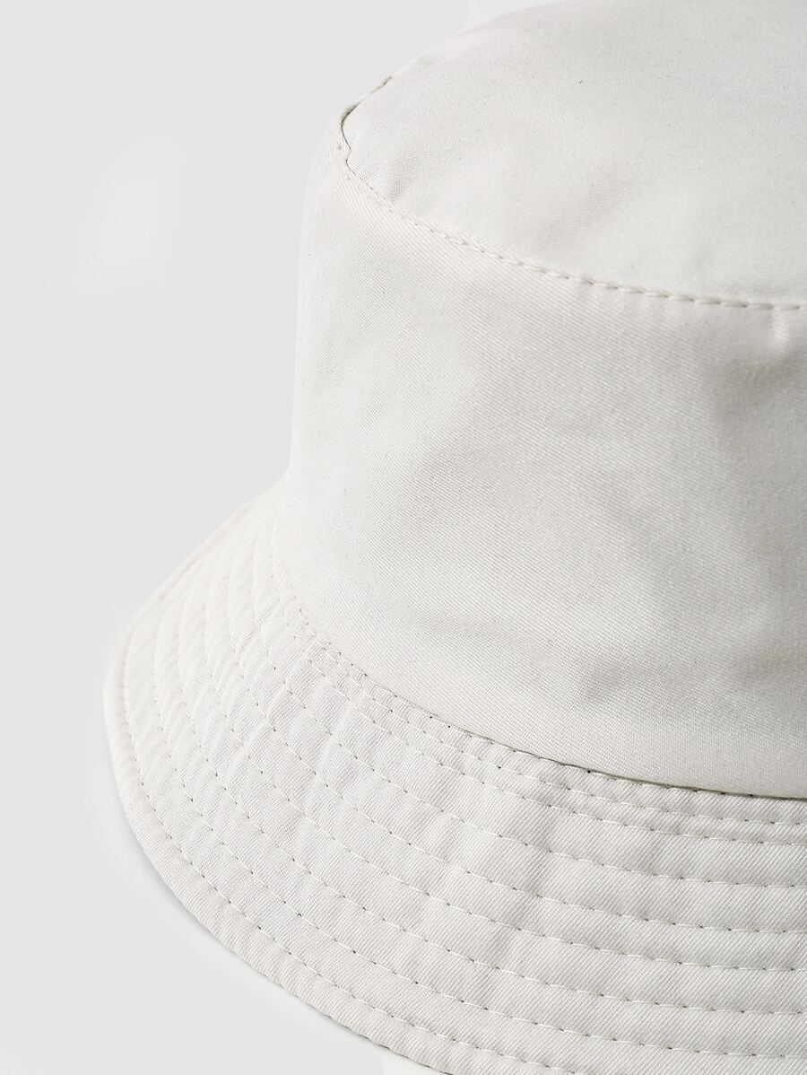 Solid Reversible Bucket Hat | SHEIN UK