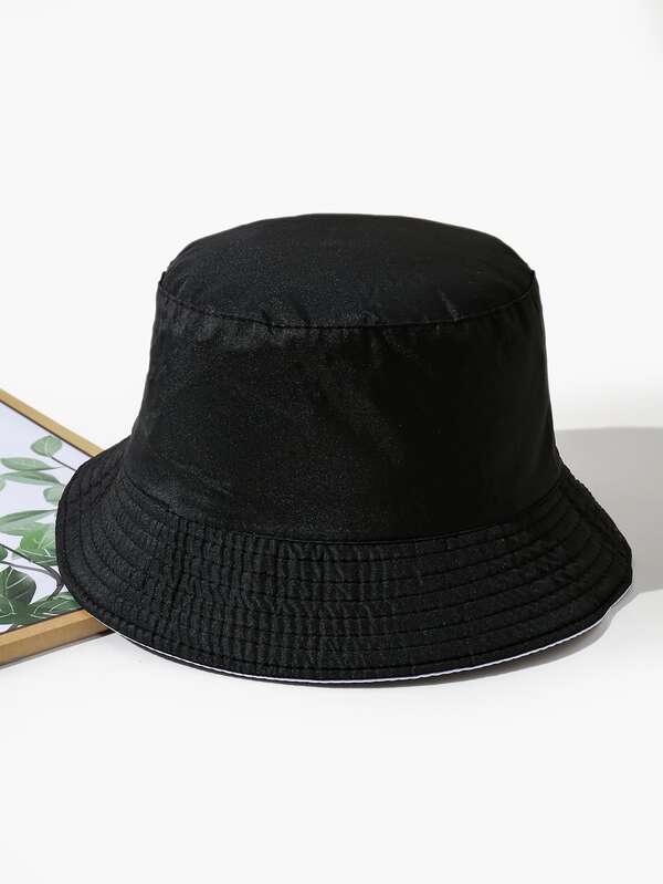 Men Solid Reversible Bucket Hat | SHEIN UK