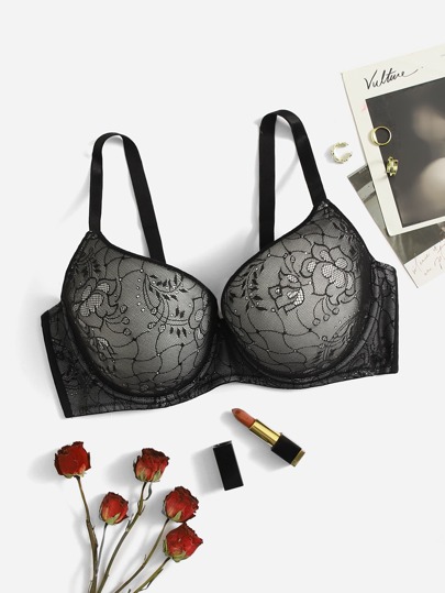 Plus Size Push Up Bra | Fashion Plus Size Push Up Bra | SHEIN USA