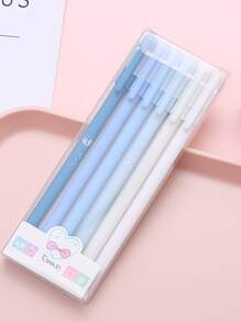 6-Pack Quick-Drying Black Gel Pens | SHEIN UK