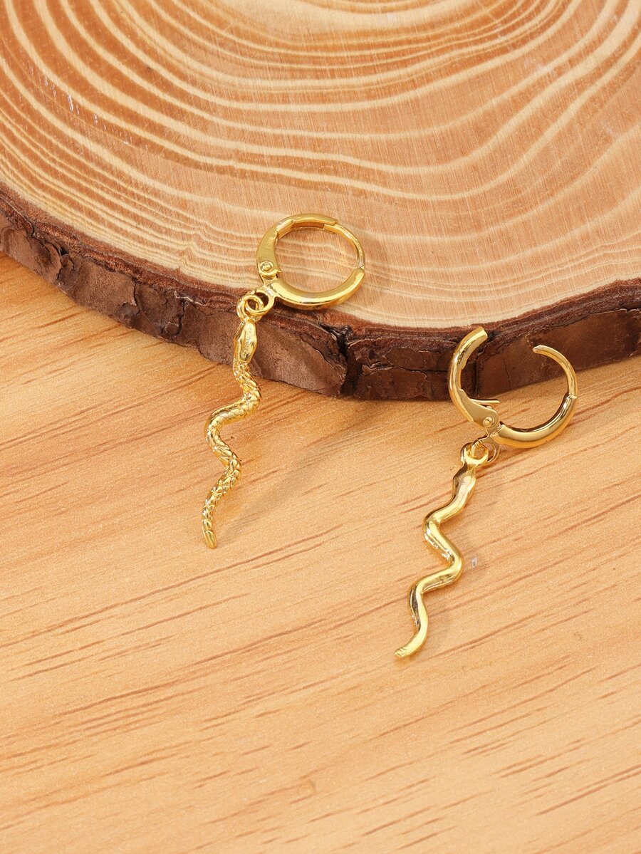 Snake Drop Earrings | SHEIN UK