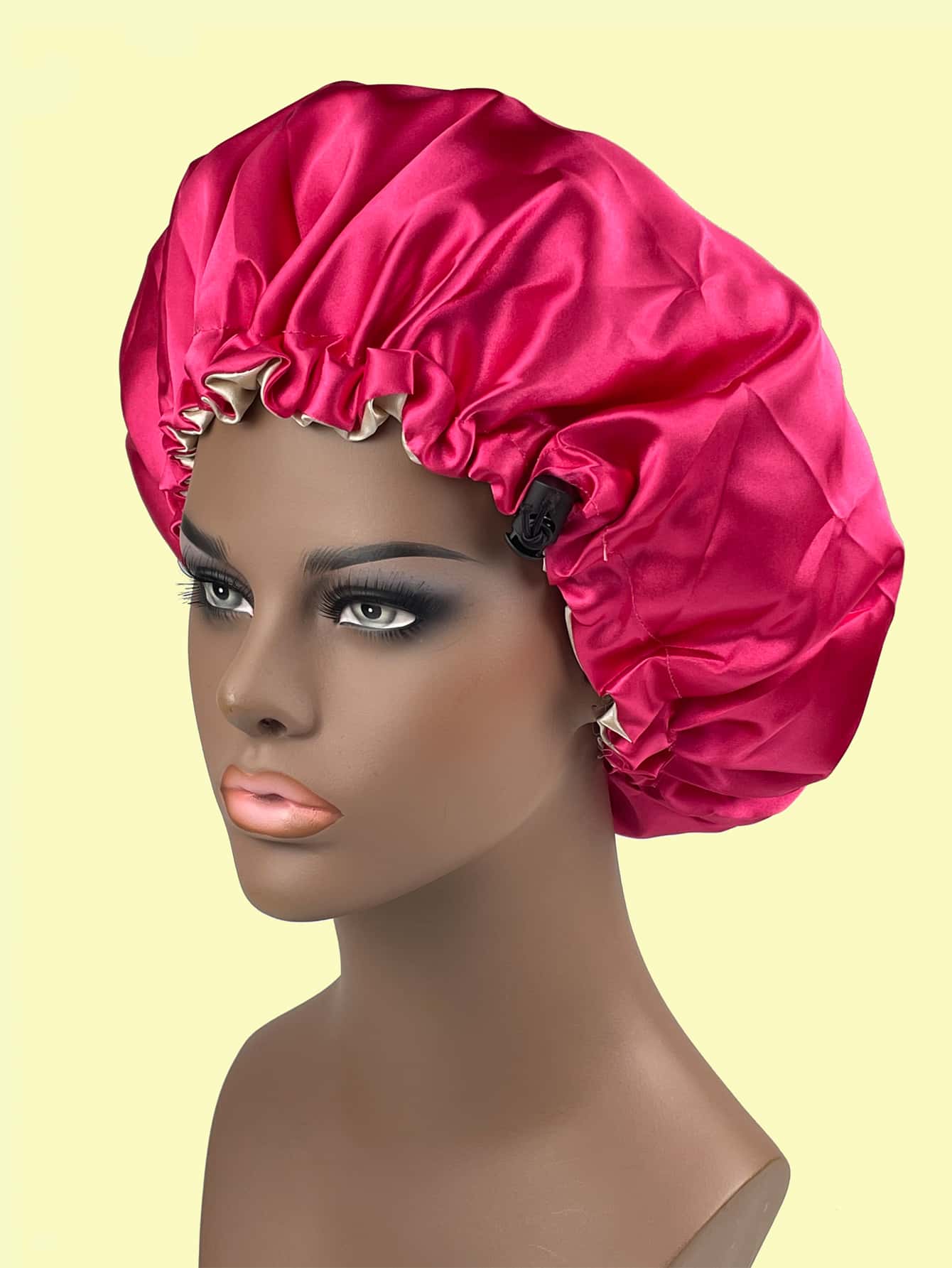 Drawstring Design Satin Hair Bonnet | SHEIN USA