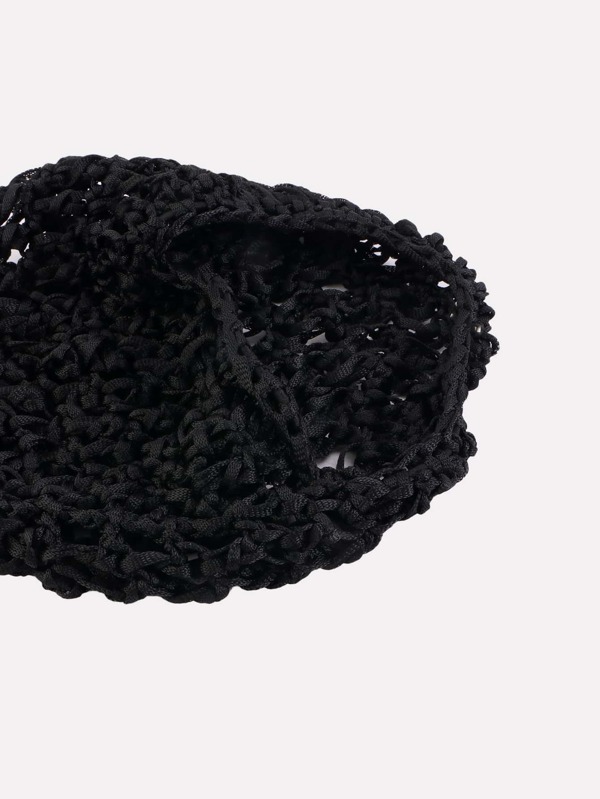 1pc Women Fashion Hollow Out Crochet Hair Bonnet | SHEIN USA