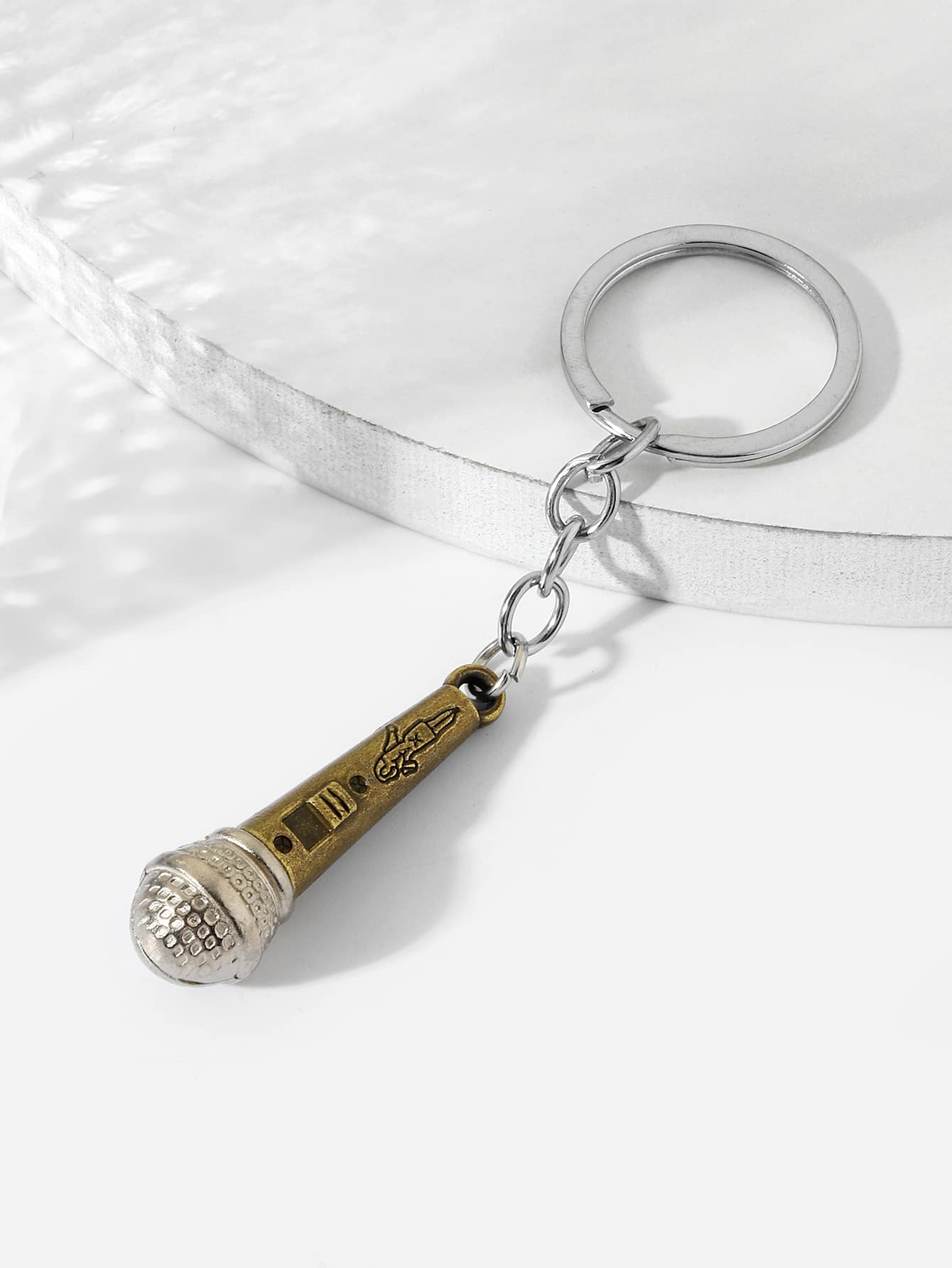 Microphone Shaped Keychain Pendant | SHEIN USA