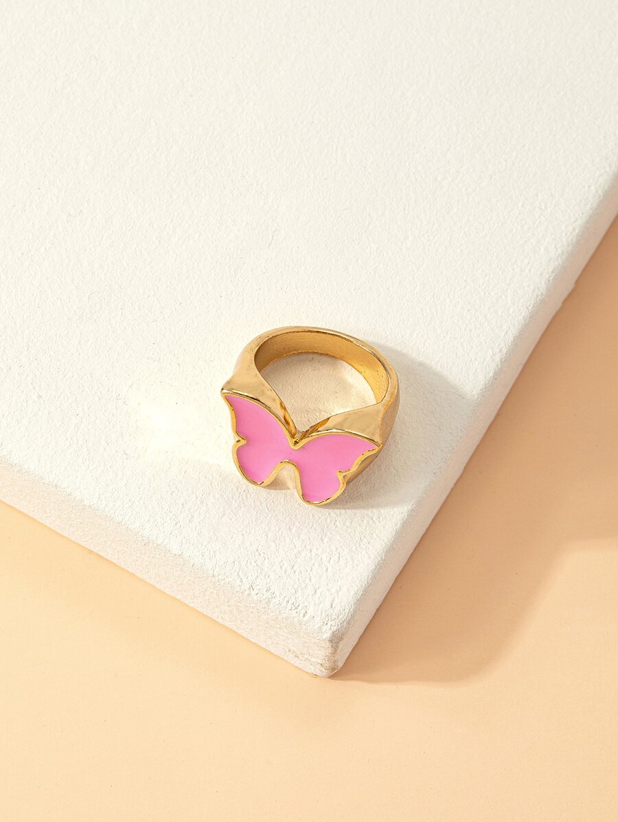 Butterfly Decor Ring | SHEIN USA