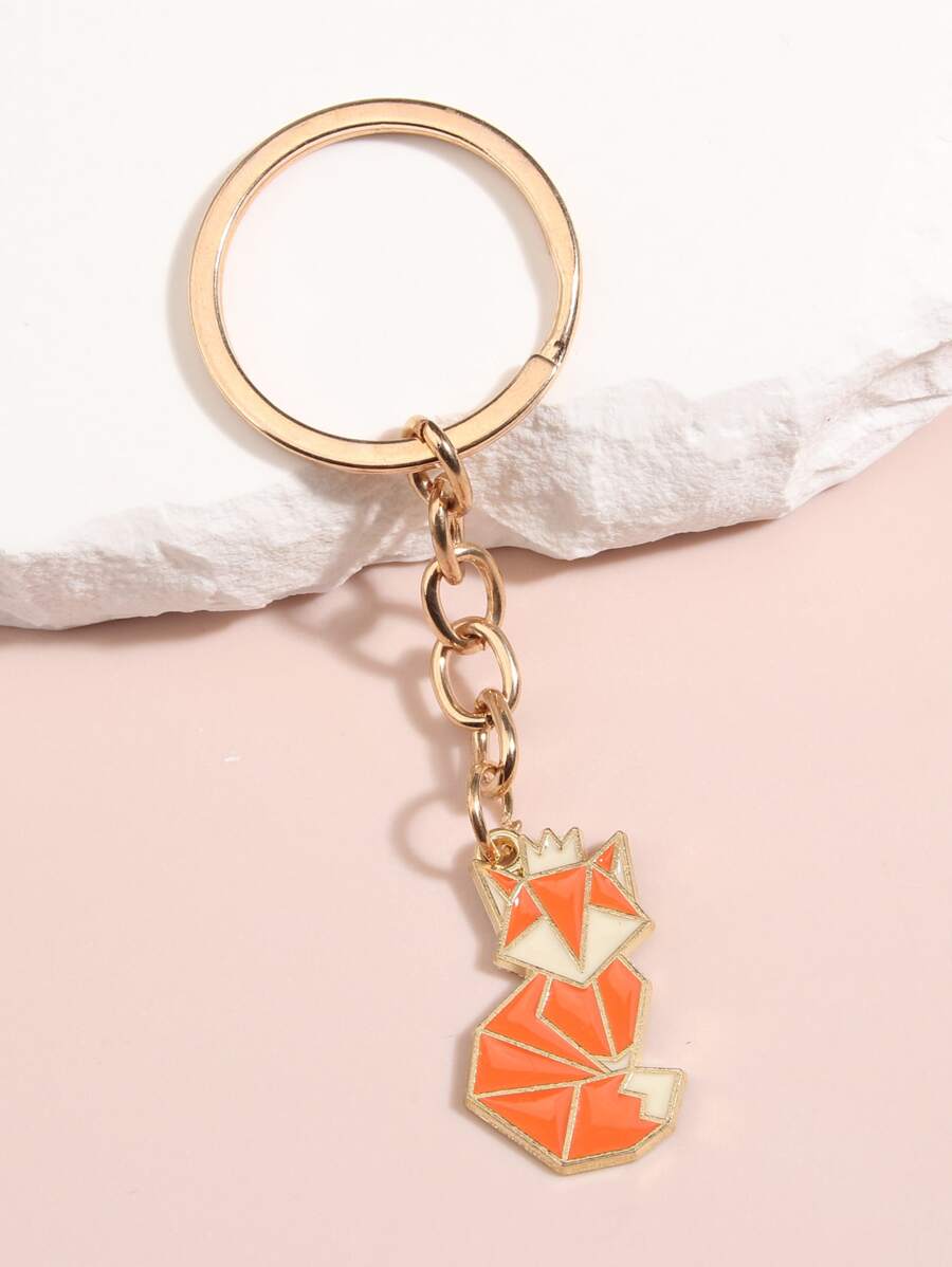 Fox Charm Keychain | SHEIN USA
