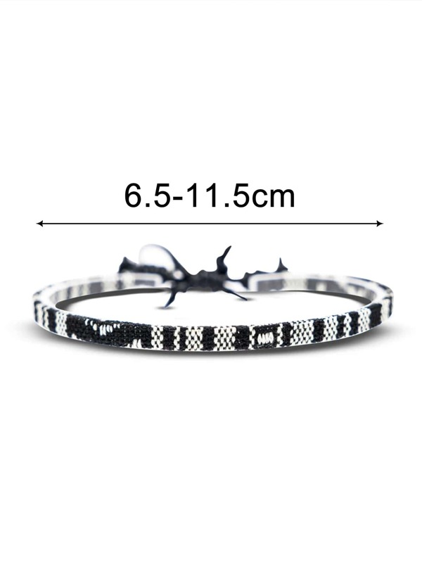 Fashionable And Popular Men Two Tone String Anklet For Jewelry Gift And ...