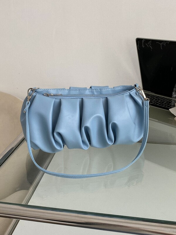 Minimalist Ruched Bag | SHEIN USA