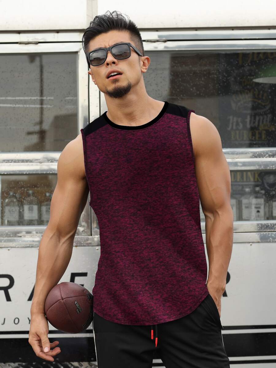 Manfinity Fitness Manfinity Fitness Boyfriend Style Men Colorblock ...