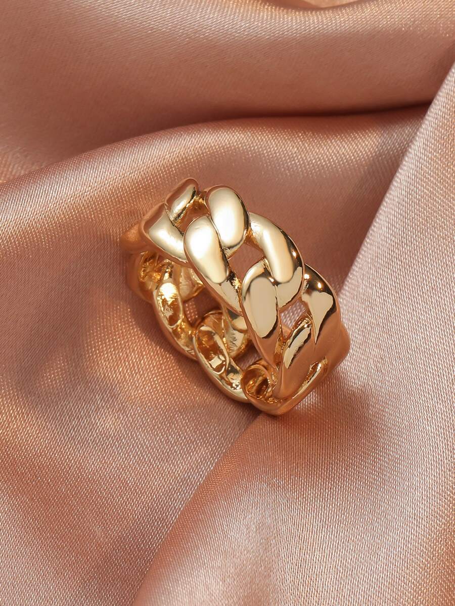Chain Design Ring | SHEIN USA