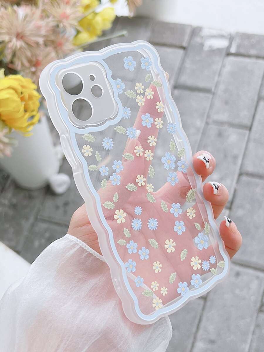 Floral Clear Phone Case | SHEIN USA