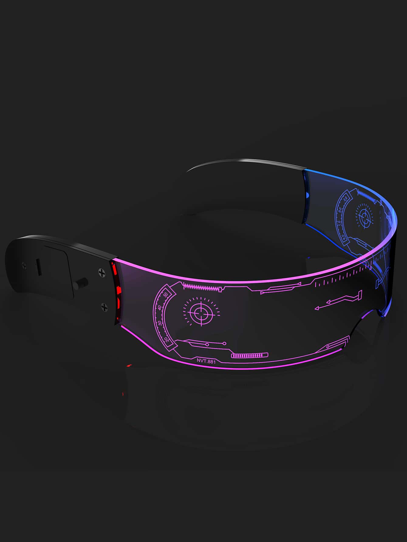 Luminous Gaming Glasses