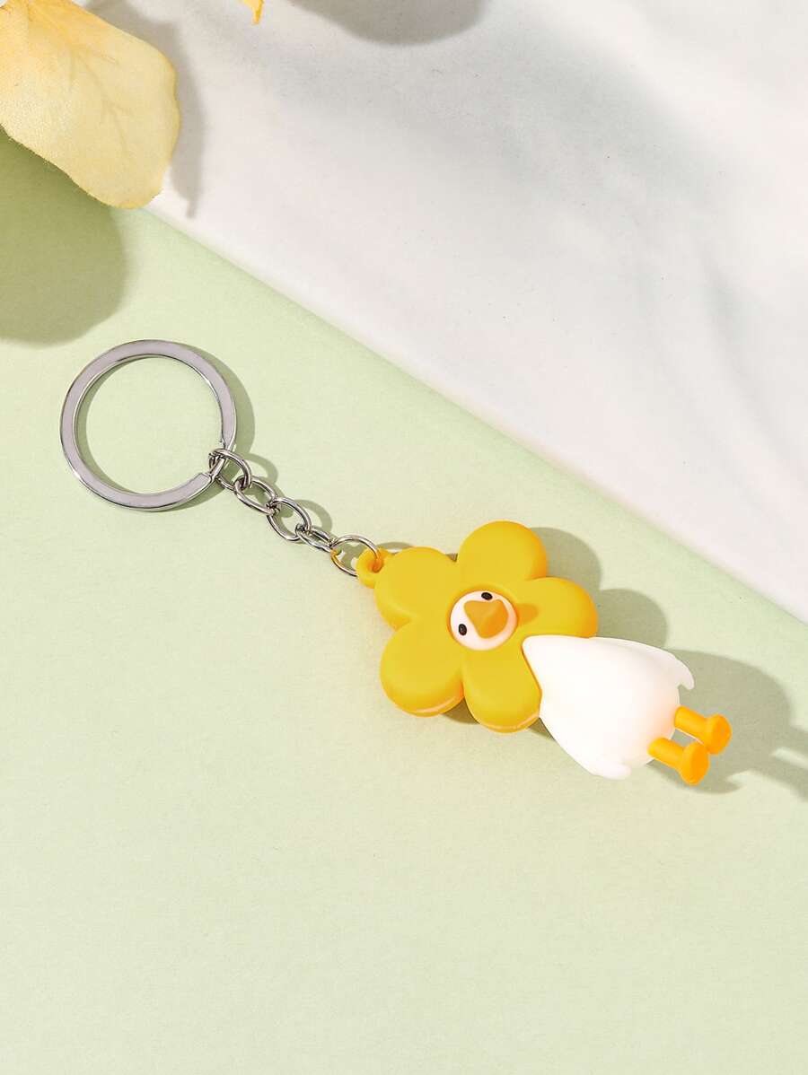 1pc cute Cartoon Animal Charm Keychain for gifts, wallets, school bags ...