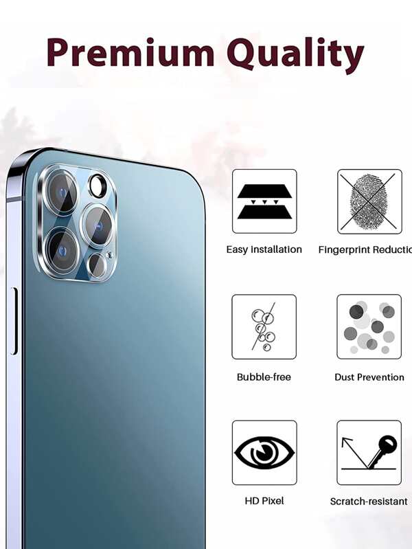 3pcs Camera Lens Protector Compatible With Apple iPhone 15/15Plus/15Pro ...