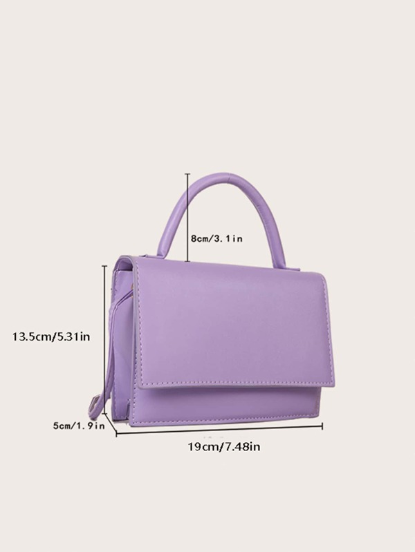 Mini Minimalist Flap Square Bag | SHEIN USA
