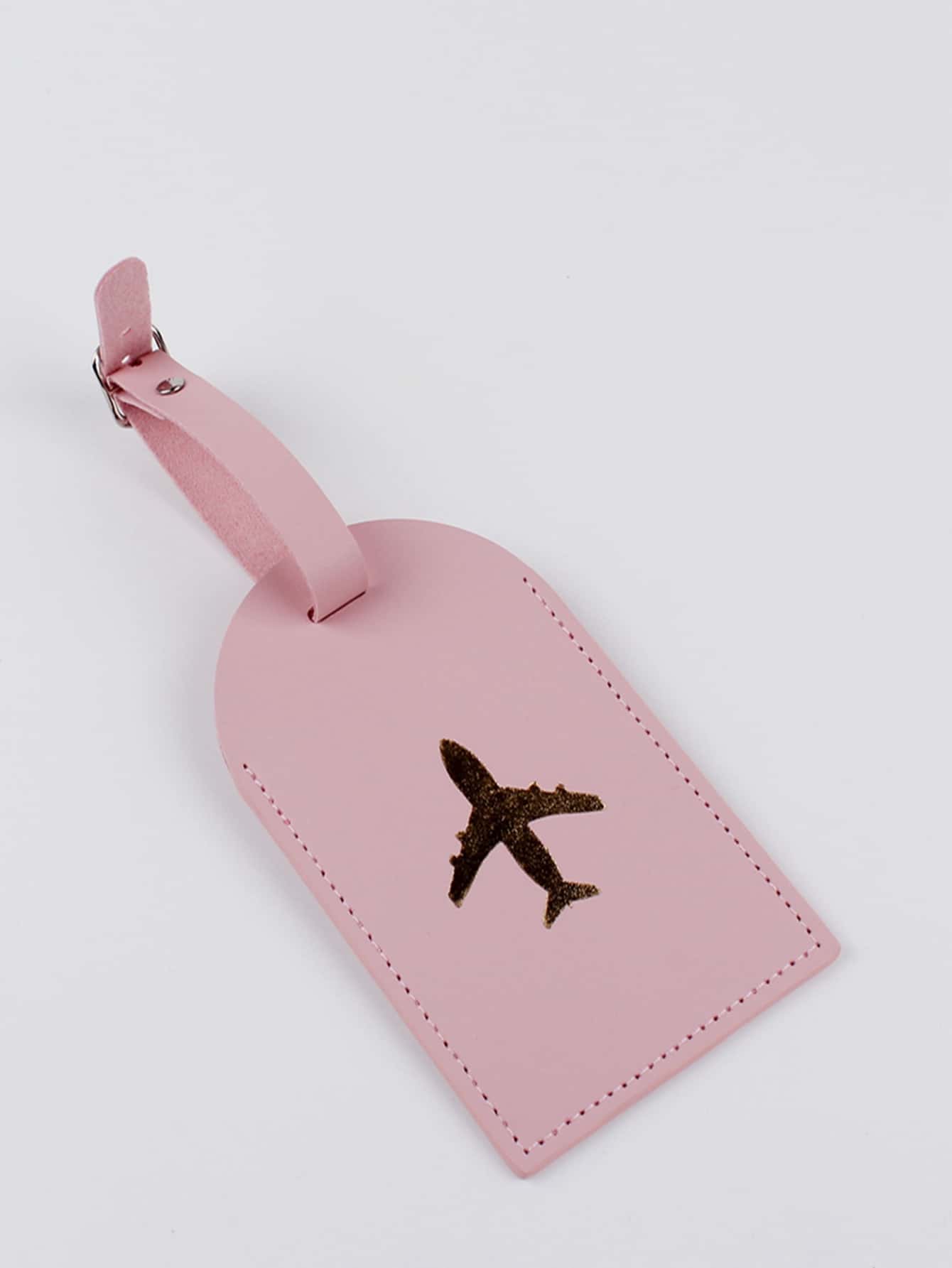 Plane Print Luggage Tag for Honeymoon Travel Accessories Card Holder ...