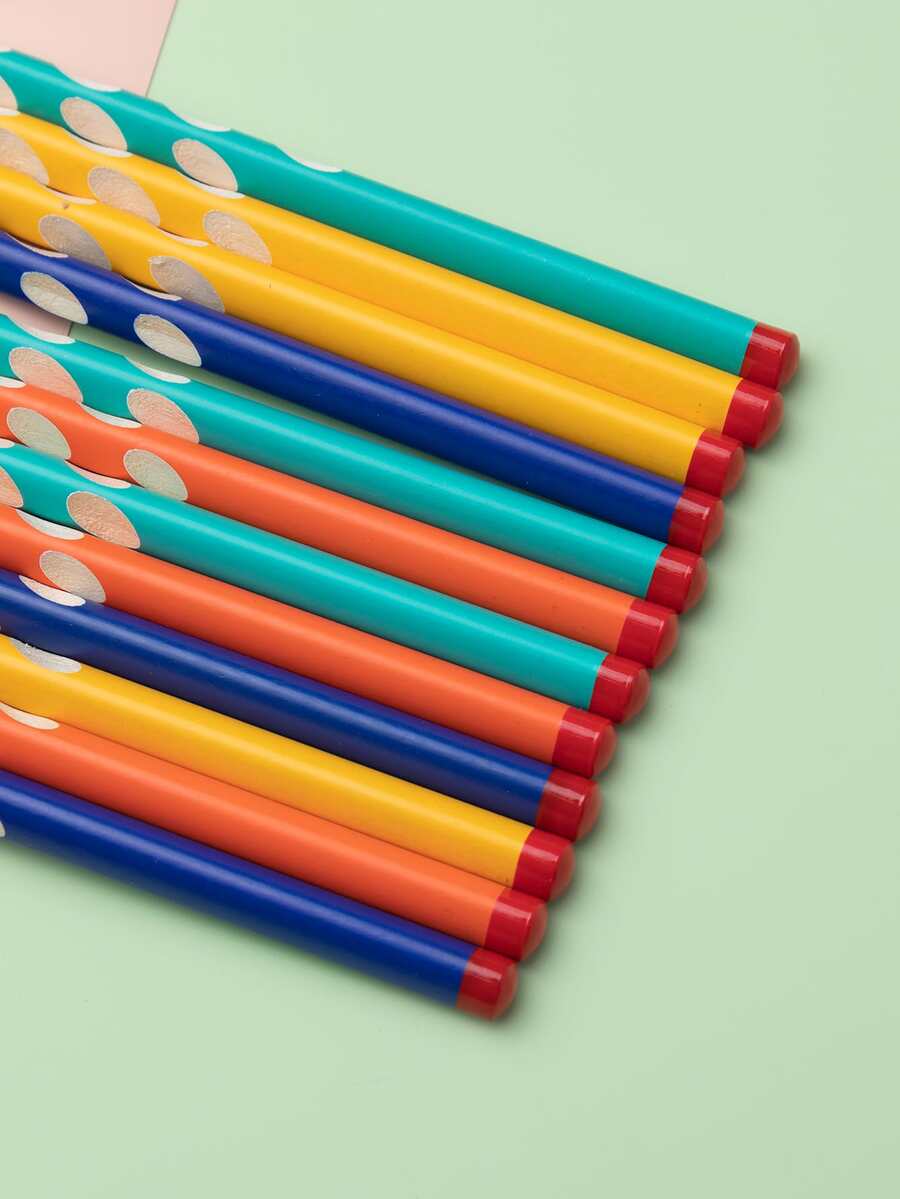 12pcs Random Color Pencil | SHEIN USA