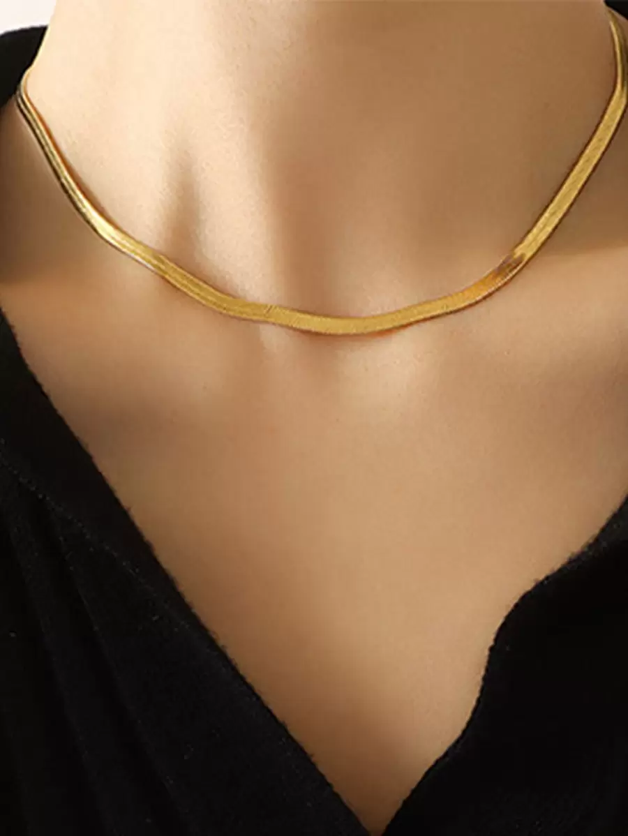 Minimalist Chain Necklace | SHEIN EUR