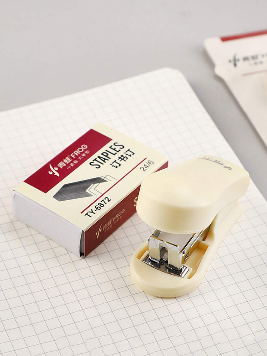 1pc Mini Stapler & 1box Staple Set | SHEIN USA