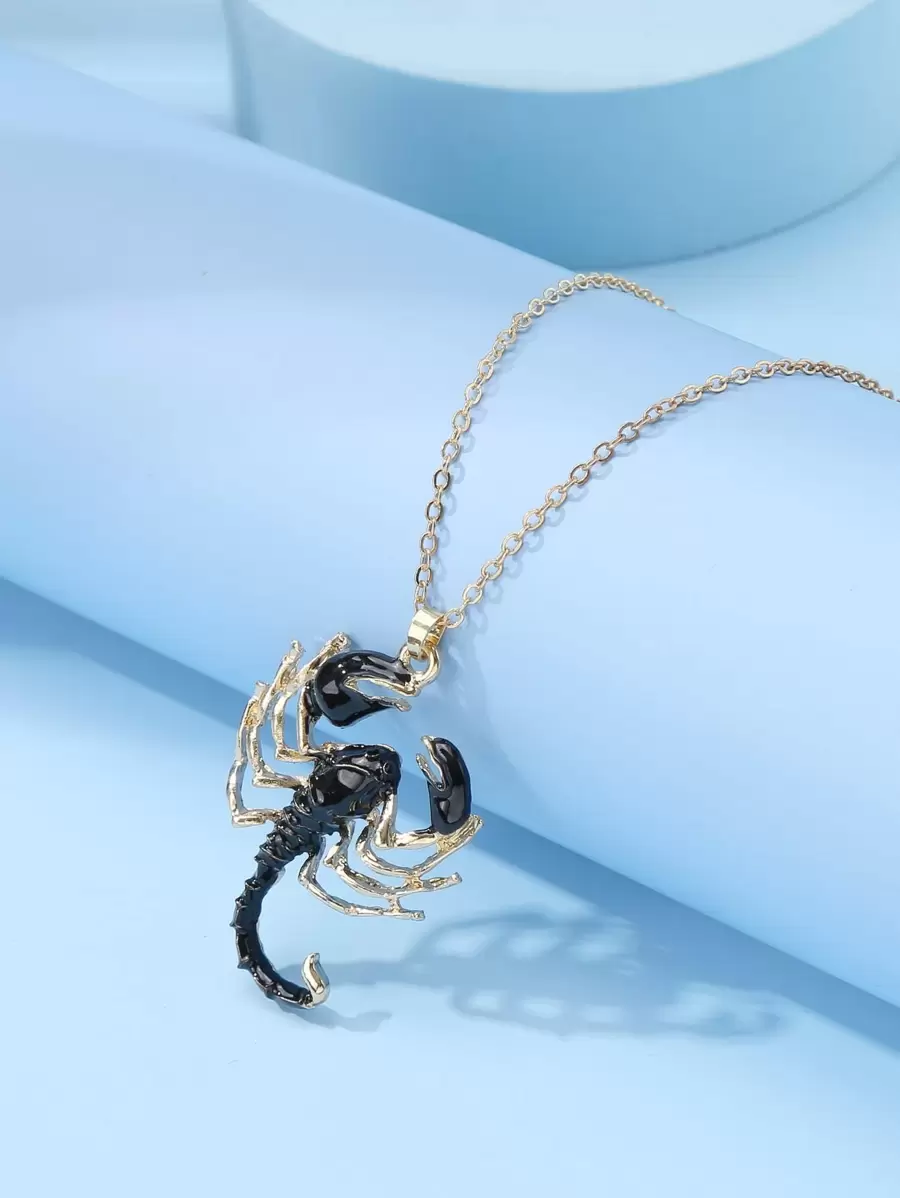 Men Scorpion Pendant Necklace | SHEIN USA