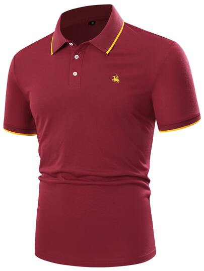Shop Men's Polo Shirts | Trendy Fashion | SHEIN USA