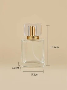 SHEIN X Heather Rae 50ML Perfume Spray Glass Bottle , Travel Essentials ...