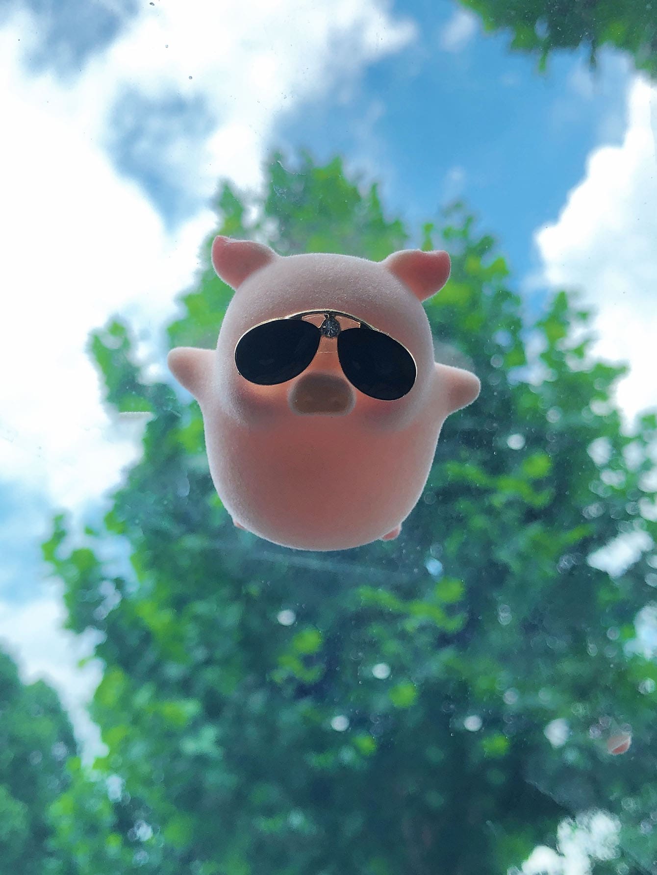 1pc Pig Design Car Ornament | SHEIN USA