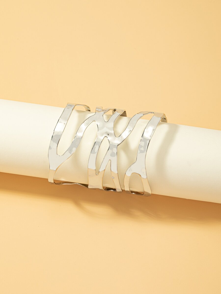 Hollow Out Cuff Bangle | SHEIN USA